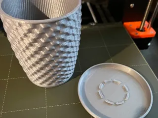 A simple flower pot by bioparoks | Download free STL model | Printables.com