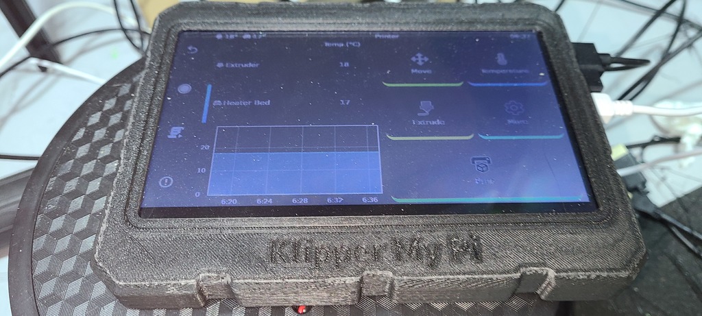 7" LCD for Klipper/ raspberry pi display frame by IoT Me | Download ...