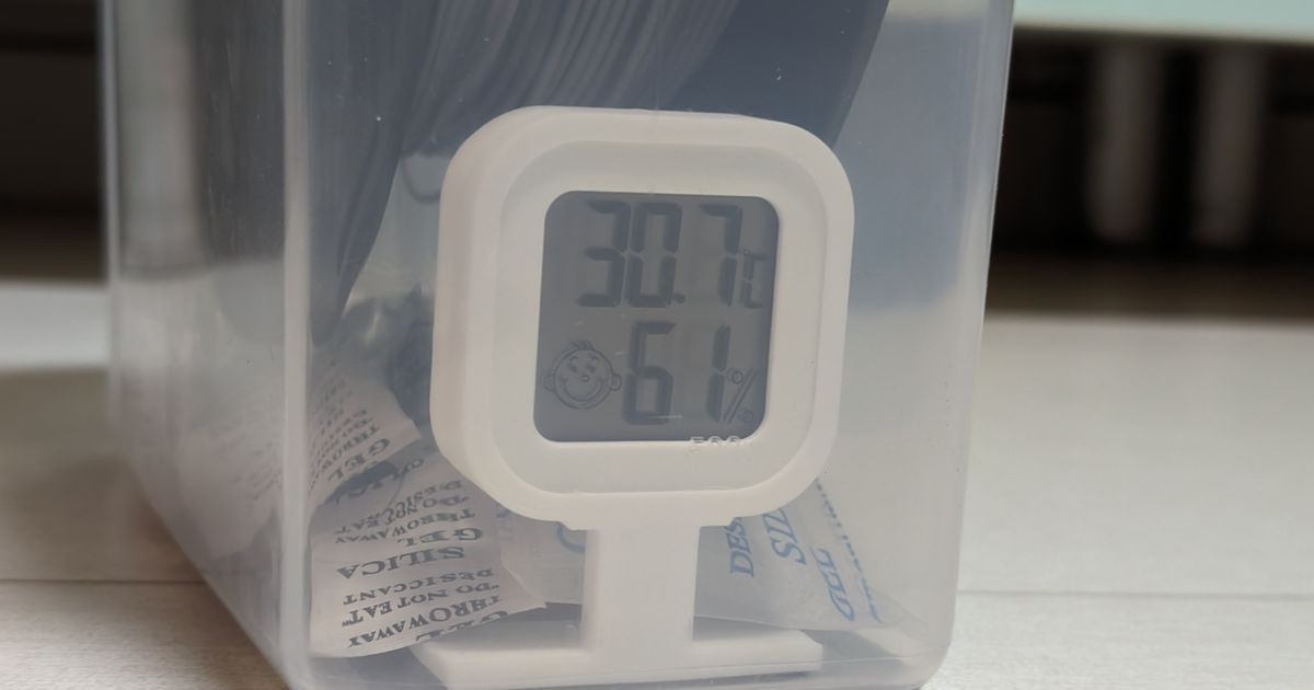 Hygrometer / Humidity Sensor Holder by shadowandy | Download free STL ...