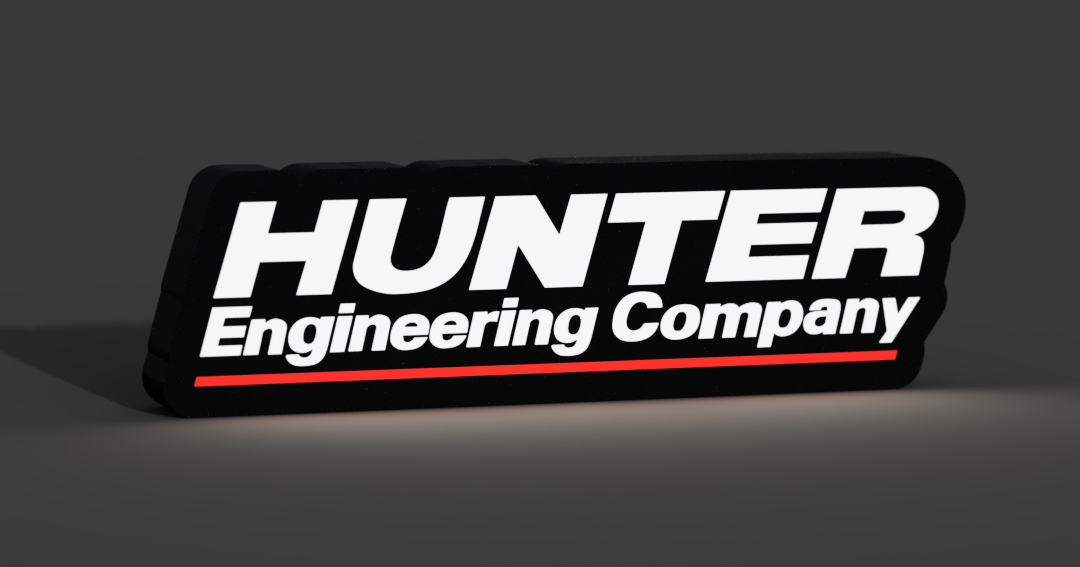 Hunter Engineering Company Lightbox LED Lamp by braga3dprint ...