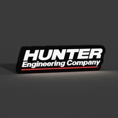 Hunter Engineering Logo Lightbox LED Lamp by braga3dprint | Printables ...