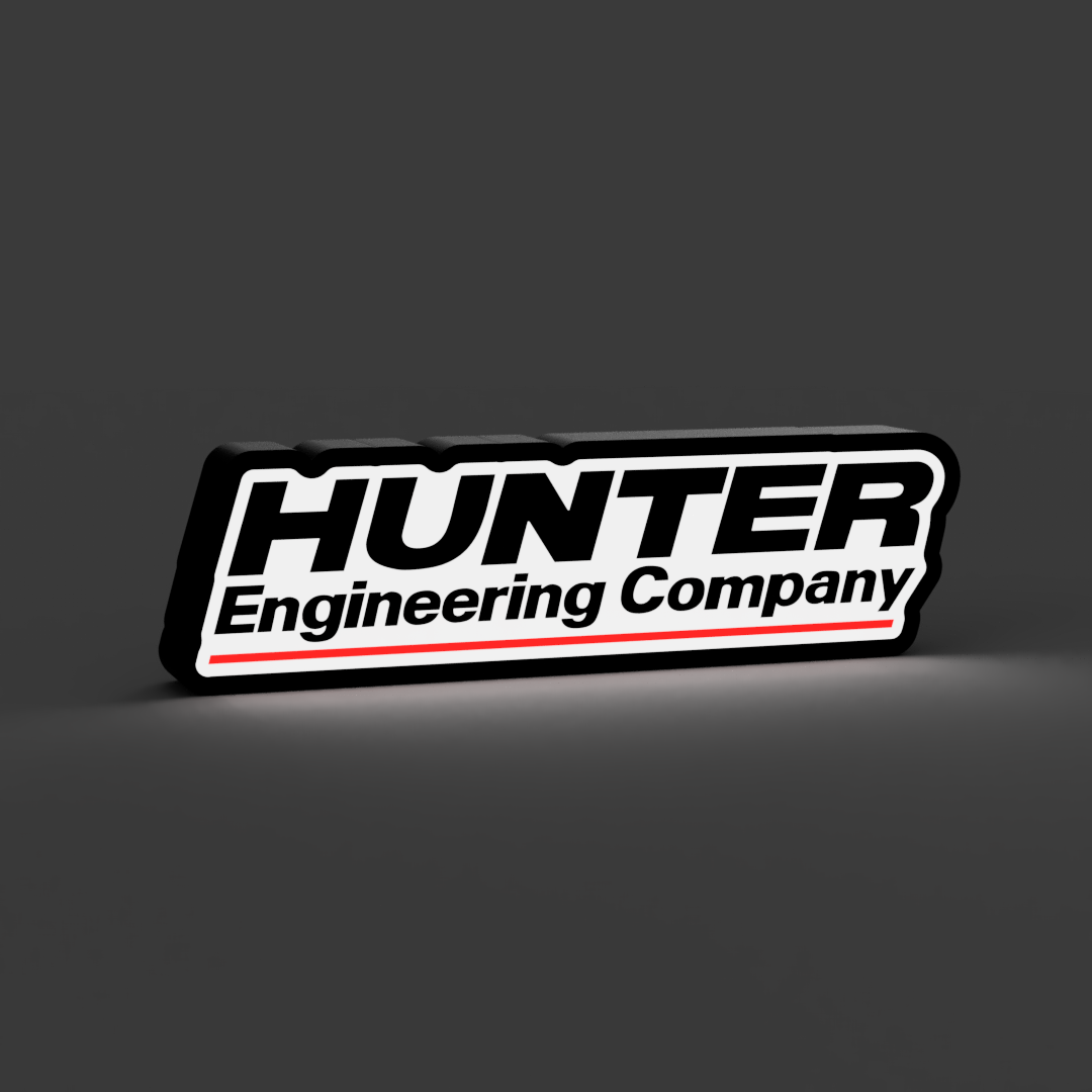 Hunter Engineering Company Lightbox LED Lamp by braga3dprint ...