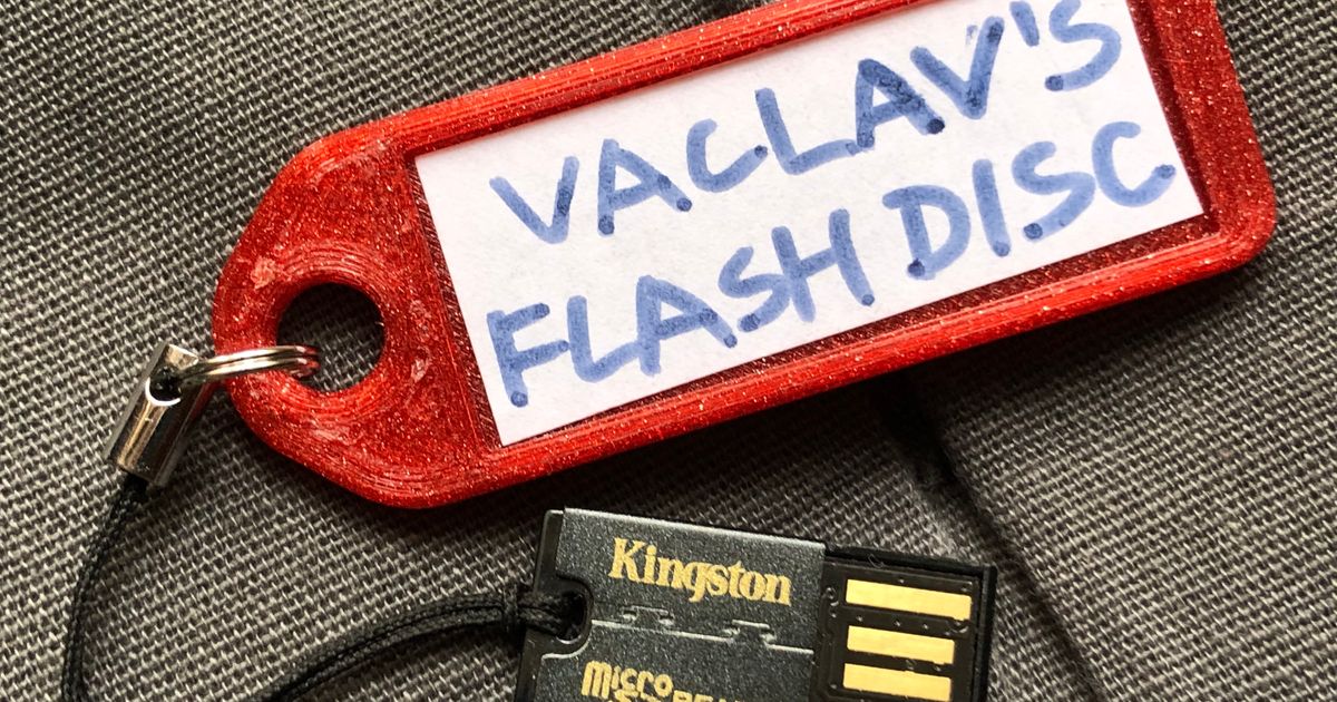 Simple Tag by vaclavh | Download free STL model | Printables.com