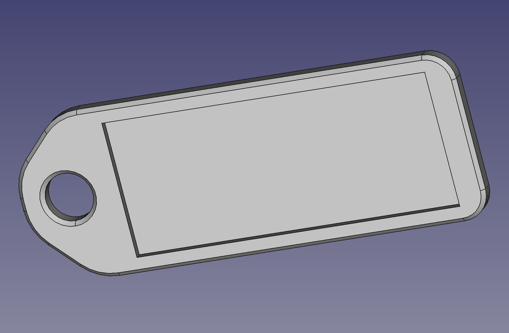 Simple Tag by vaclavh | Download free STL model | Printables.com