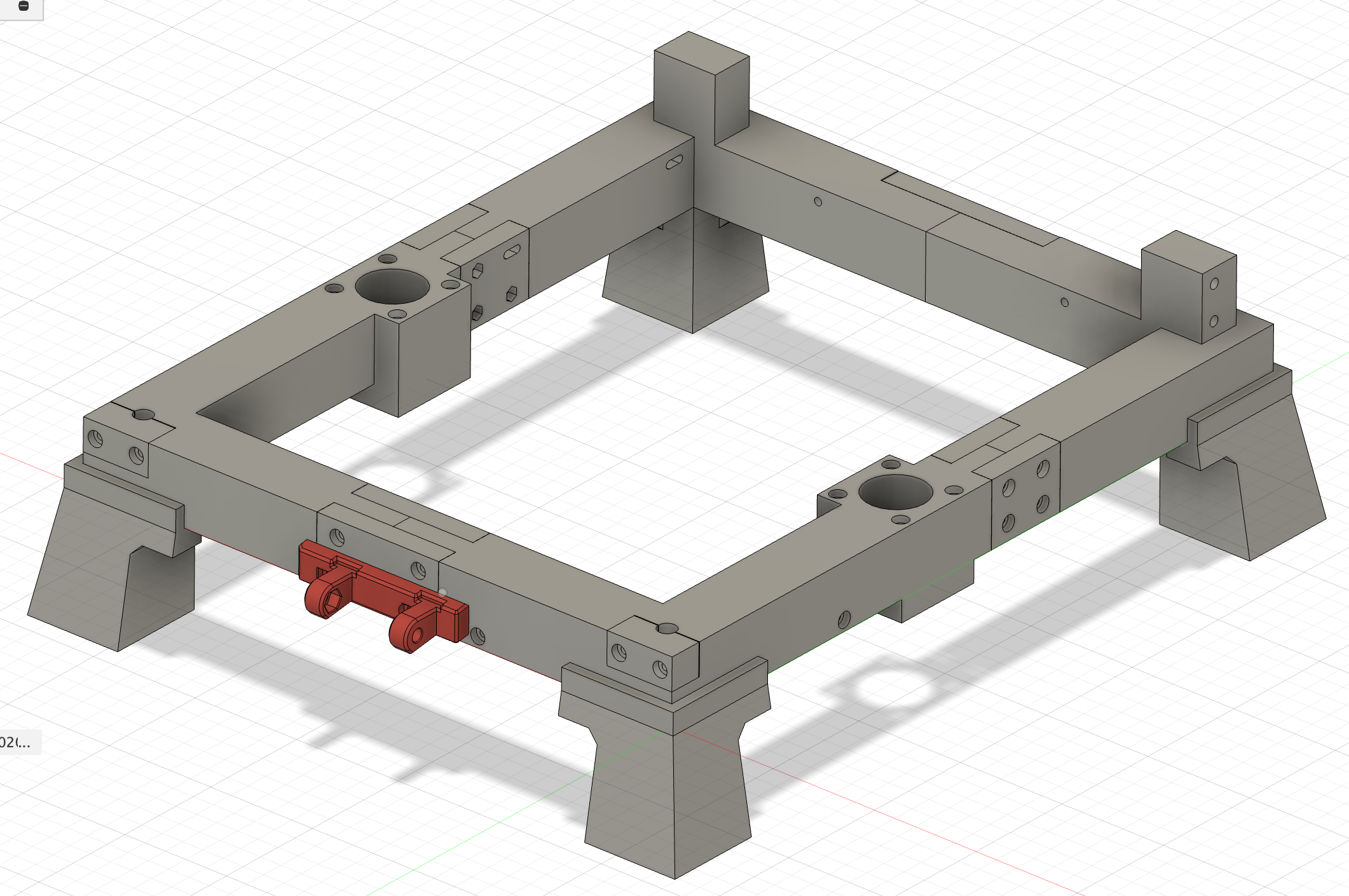 Btt Tft35 Spi V2 1 Pivoting Display Mount For The 100 By Crosslink