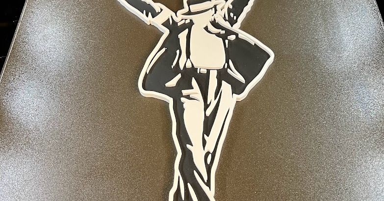 Michael Jackson Wall "Art" by waldo | Download free STL model ...