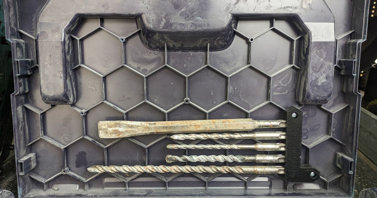 OLD (and G4) L-boxx SDS PLus drill bit holder by JFKonstruiert ...