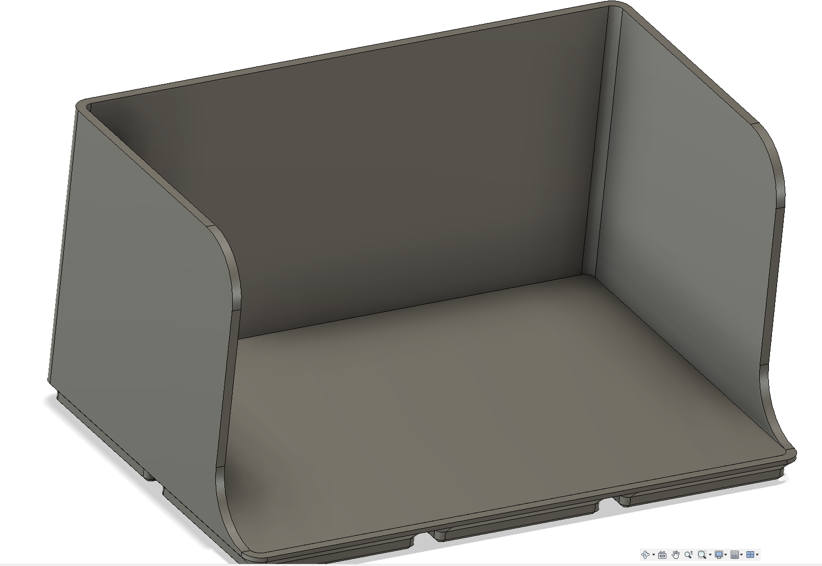 Gridfinity Modular Kitchen 3x2 End Cap by boasist | Download free STL ...