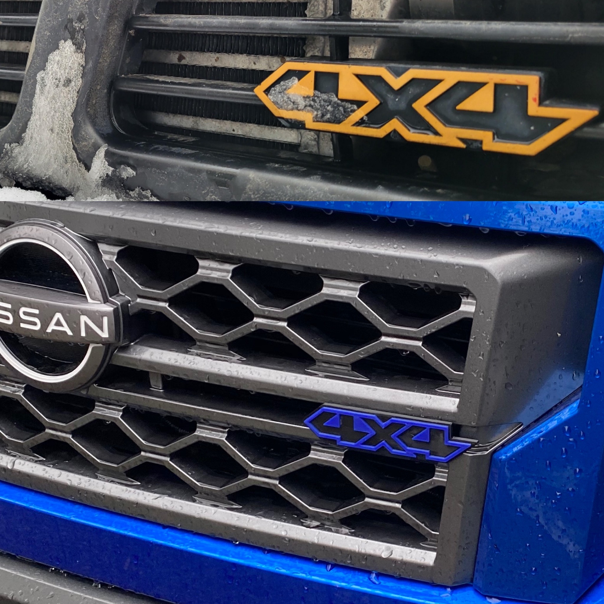 Nisssan 4X4 Grill Badge by Sean B. | Download free STL model ...