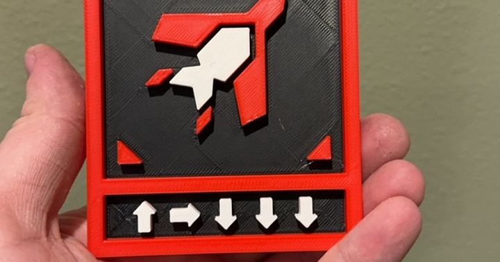 Helldivers 2 Eagle 500kg Bomb Plaque von Cysterion | Kostenloses STL ...