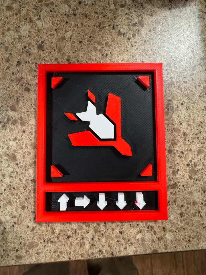 Helldivers 2 Eagle 500kg Bomb Plaque by Cysterion | Download free STL ...