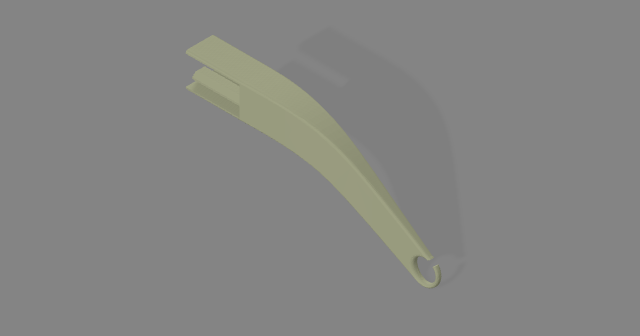 Filament guide for ender 3 (with slot) by gloink | Download free STL ...