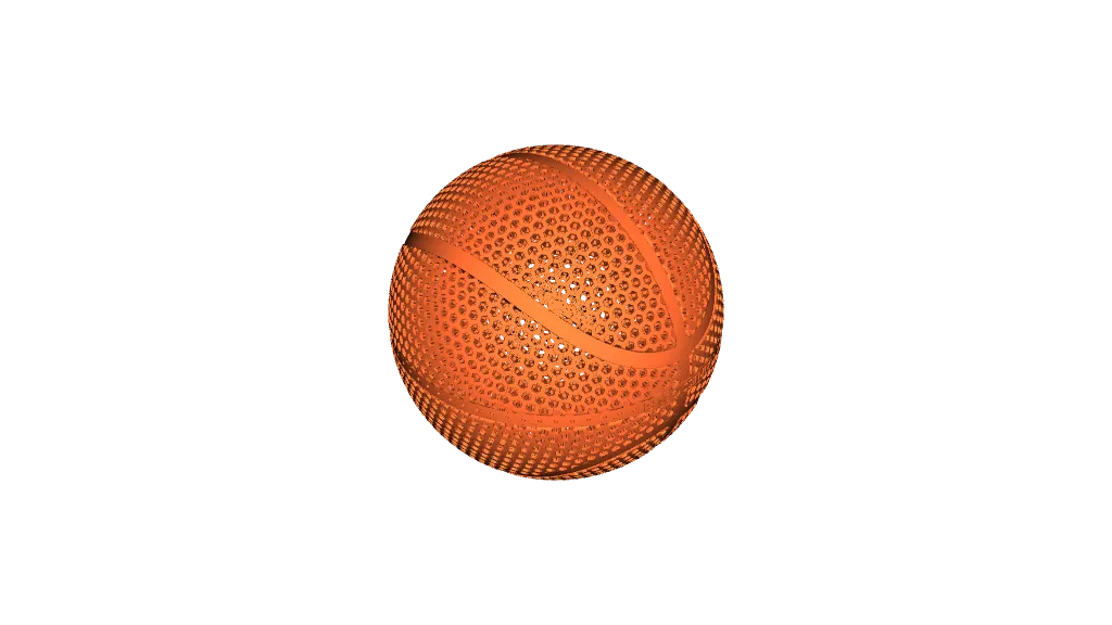 NBA Airless basketball (more accurate) by PartyLime | Download free STL ...