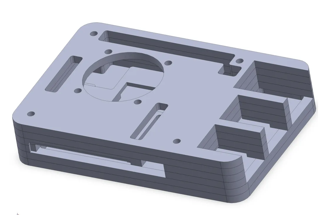 Raspberry Pi 4 Case Pi4 by brench | Download free STL model ...