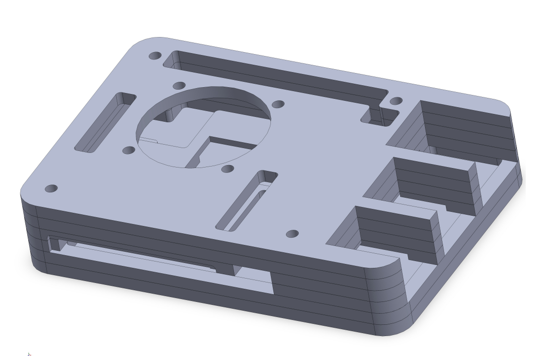 Raspberry Pi 4 Case Pi4 by brench | Download free STL model ...