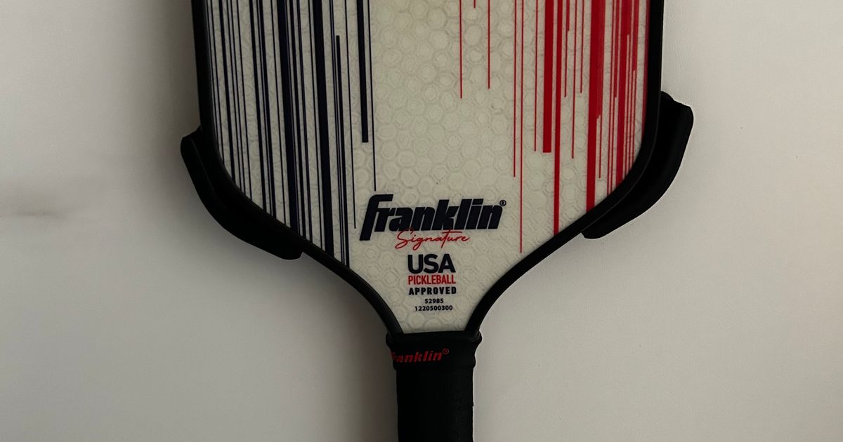 Minimalist Pickleball Paddle Display by AsgardTobin | Download free STL ...