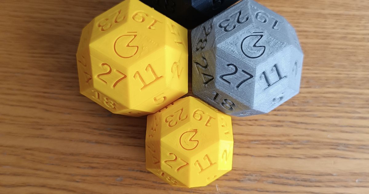 D30 WITH LOGO OF GYMNÁZIUM ŽIDLOCHOVICE von Jirka_0H | Kostenloses STL ...