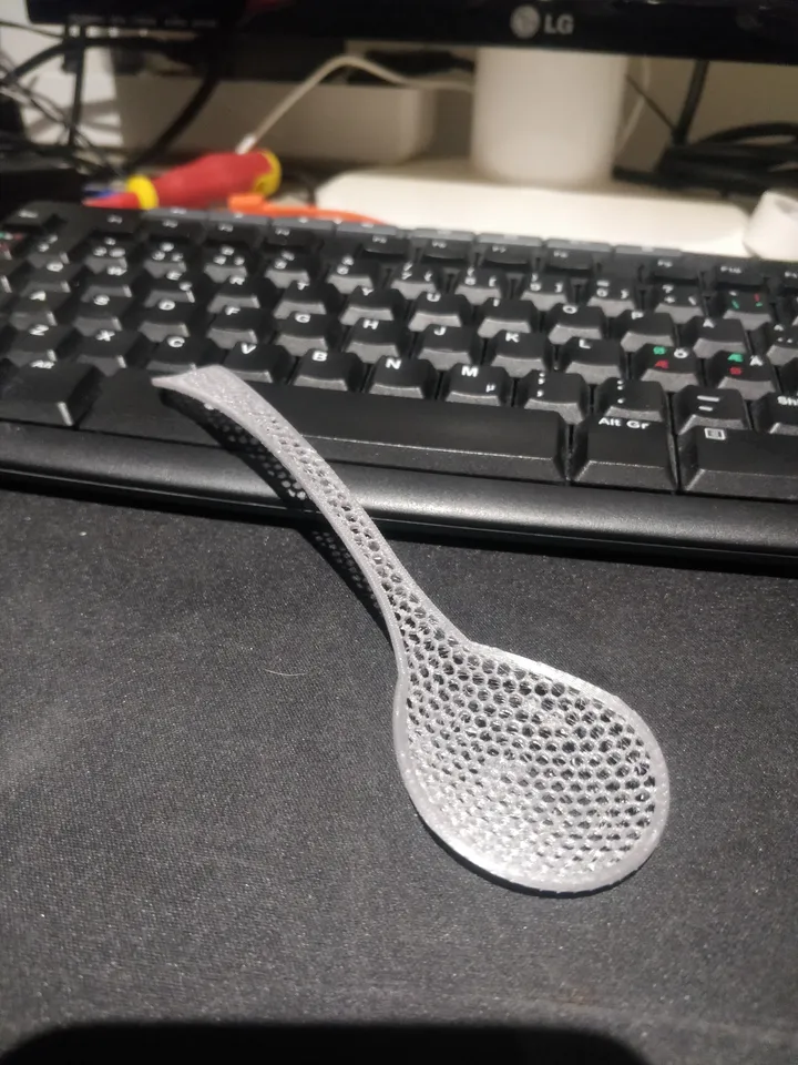 Useless spoon by Ankkuriukko | Download free STL model | Printables.com