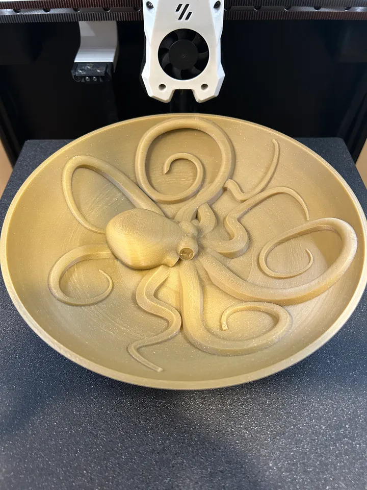 Octopus Bowl by KeilTheOld | Download free STL model | Printables.com