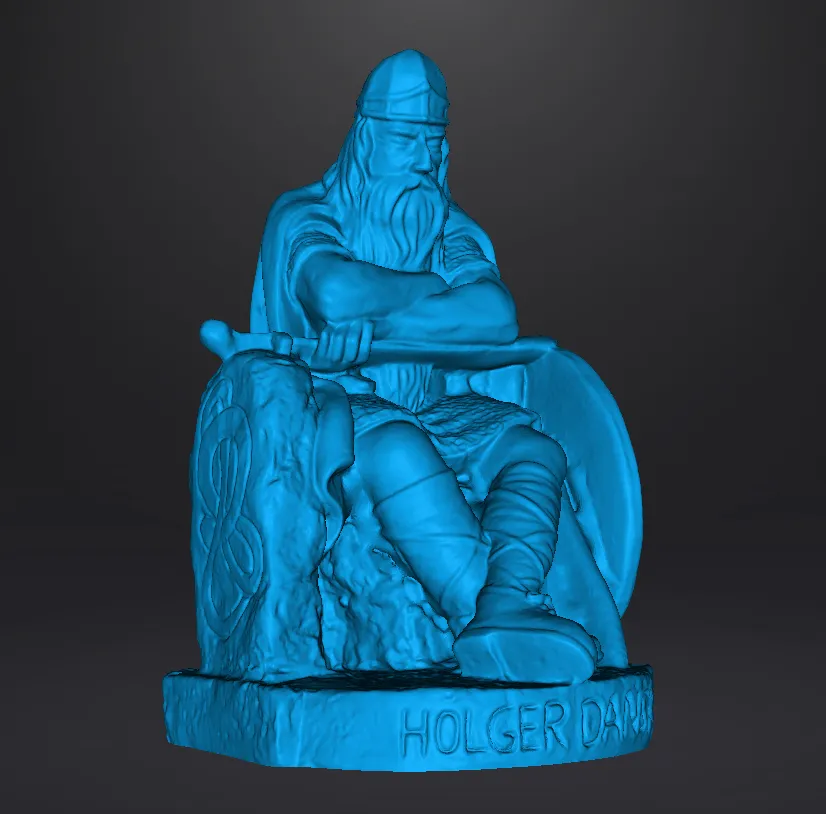 Holger Danske (Ogier the Dane) by Pablo | Download free STL model ...