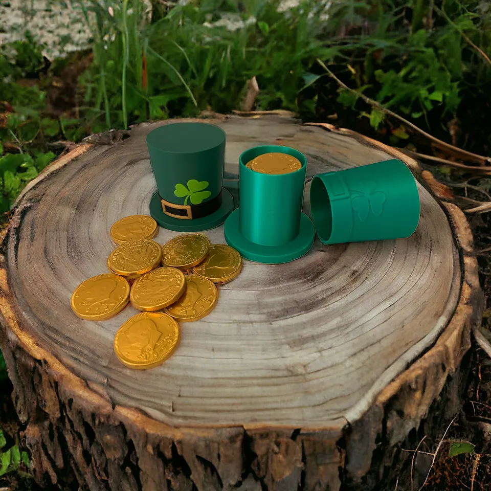 Leprechaun Hat Box by Misspixistix | Download free STL model ...