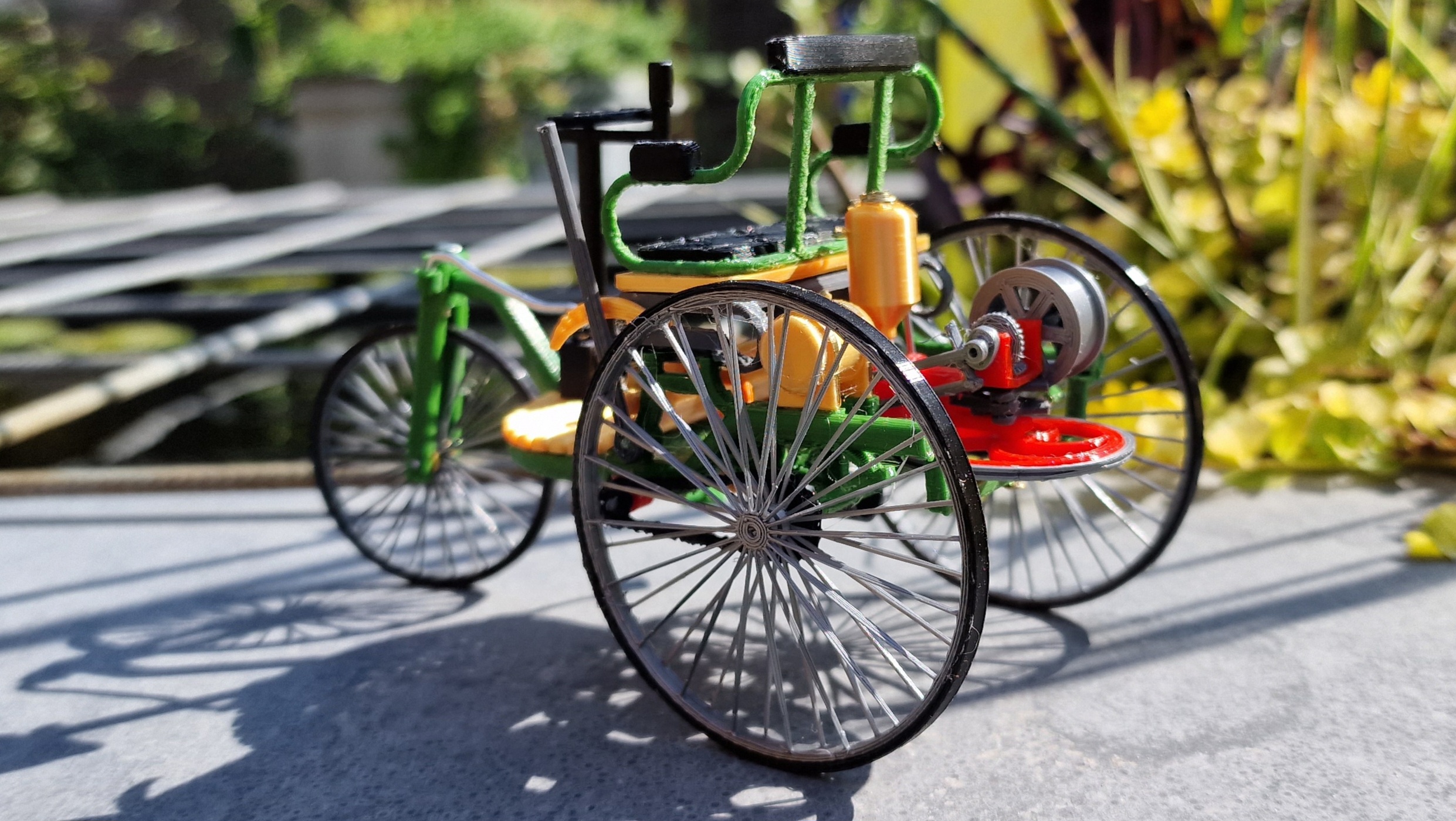 Mercedes benz no1 year 1886 Designer Ed van der Heijden. by Ed van der ...