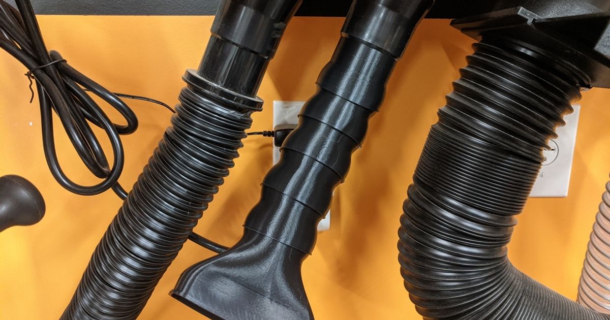 Flexible Segmented Hose Funnel remixed for reversed flow by Frio ...