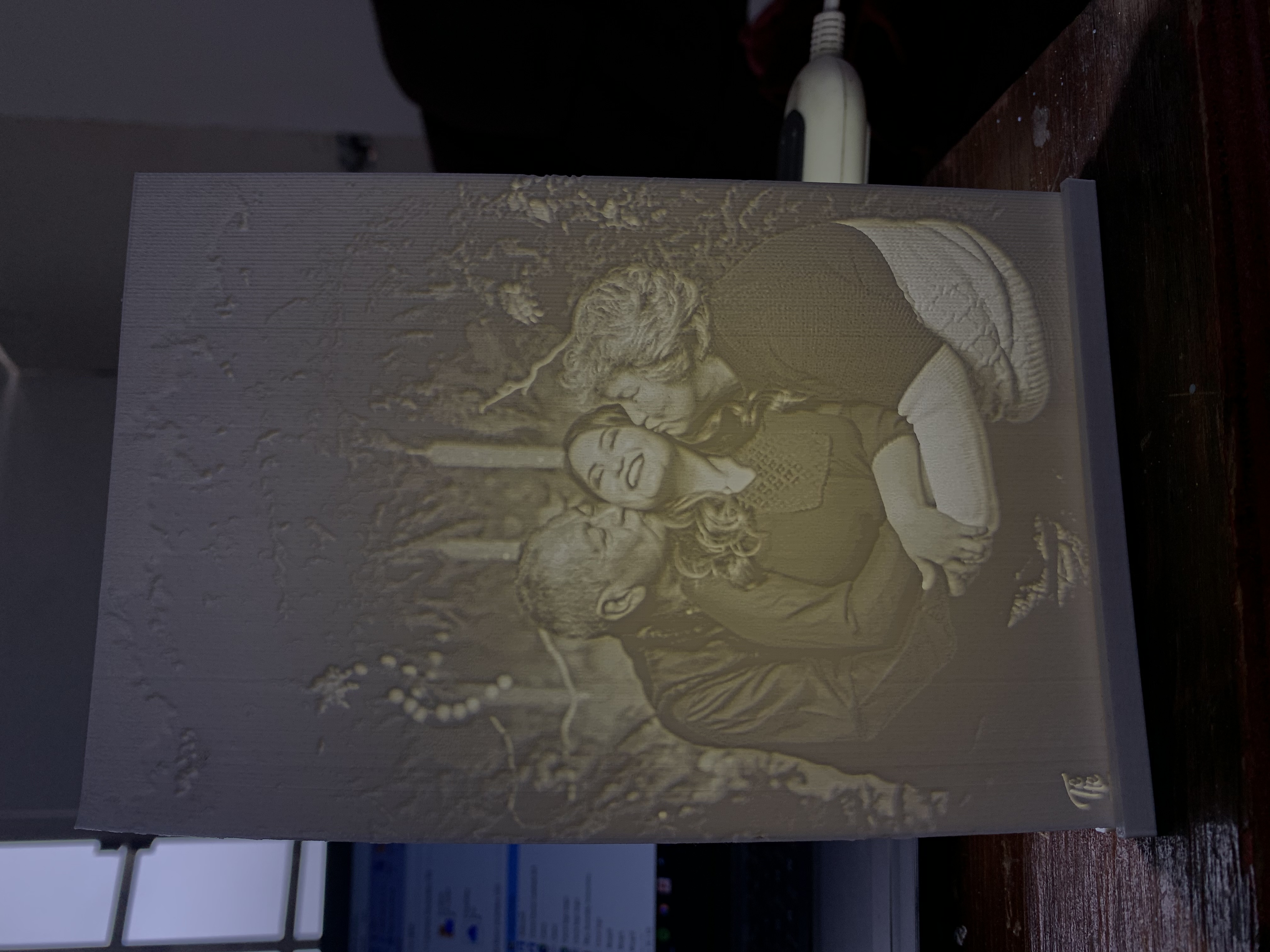 20cm Litophane Base / Base de Litofanía 20cm by Empire 3D | Download ...