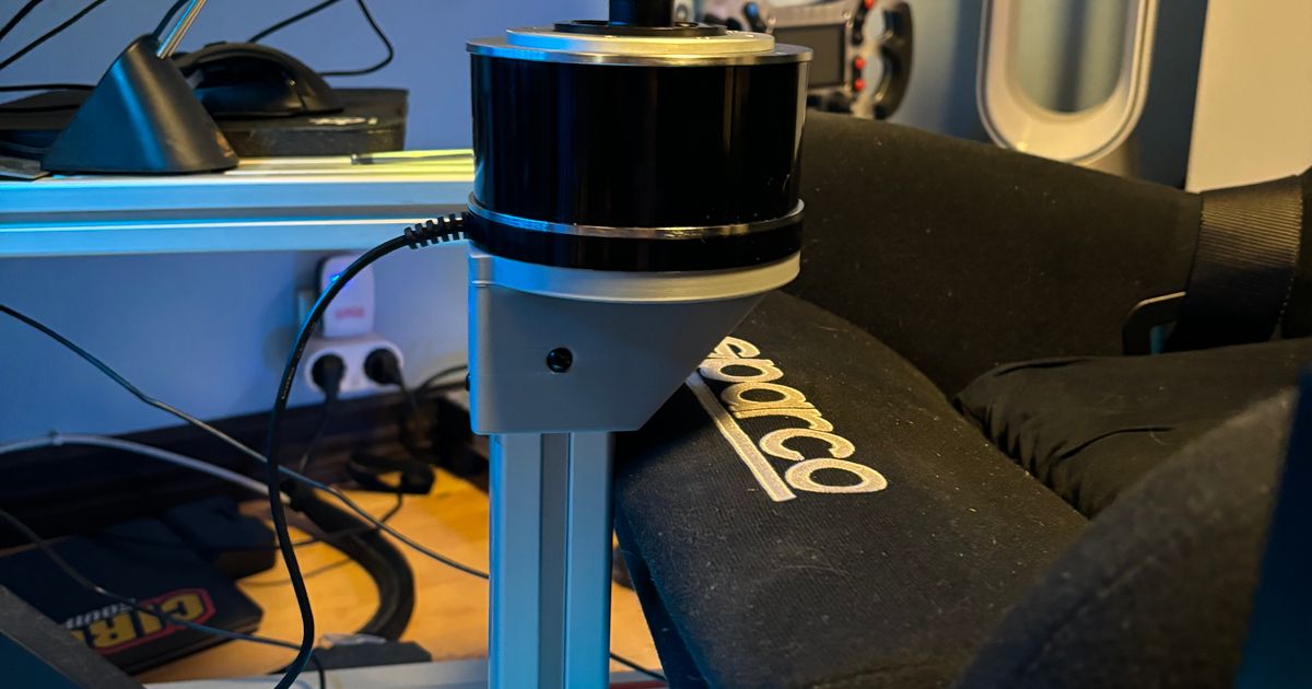 Hotas Warthog joystick support by Jamie G | Download free STL model ...