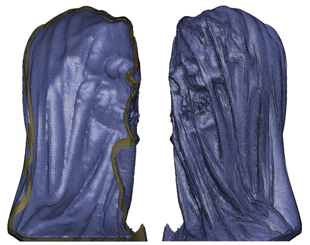 Hollow Skull Bride (2mm wall thickness) by XanderMP | Download free STL ...