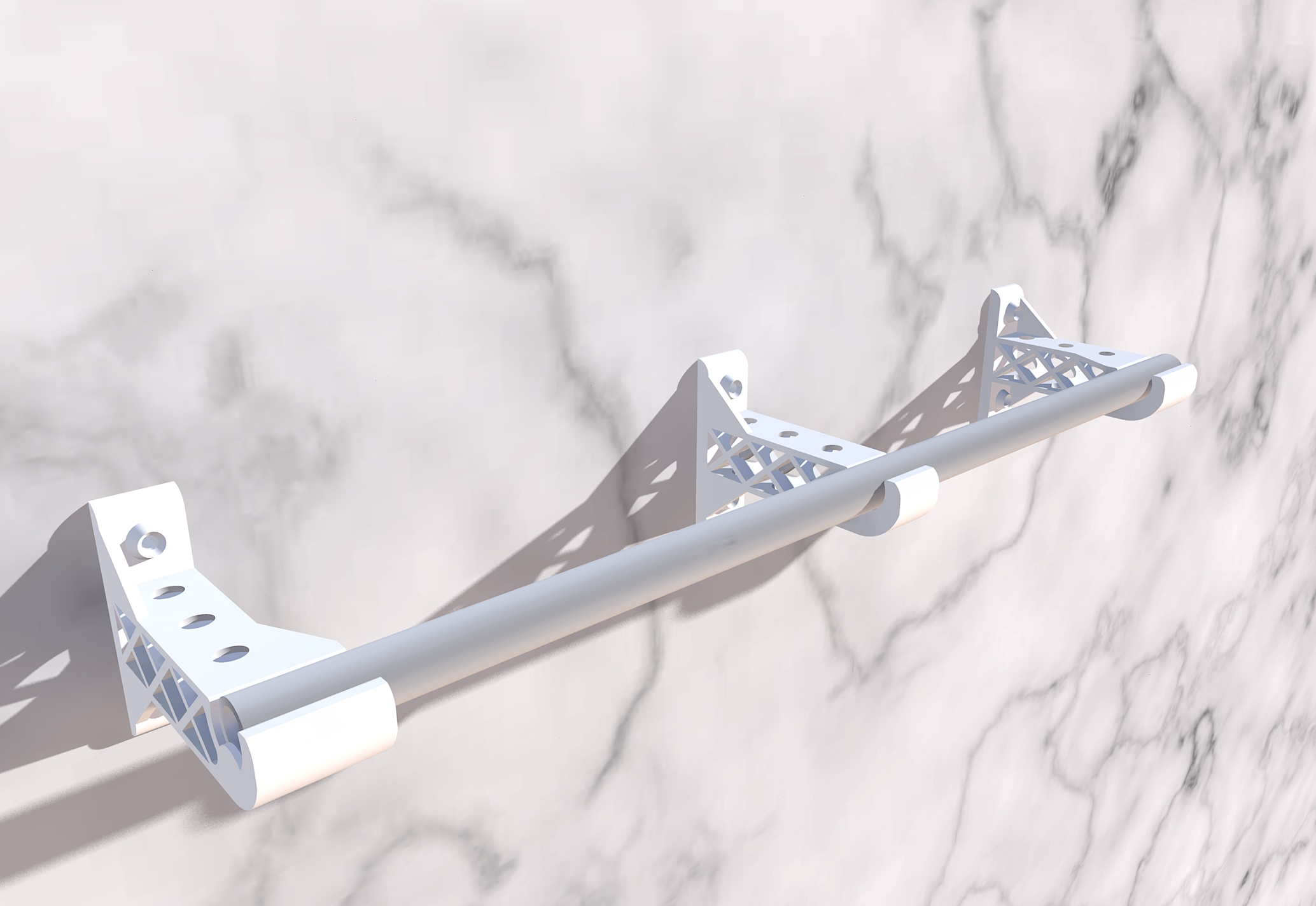 Holder for curtain rail 15 mm by transformat | Download free STL model ...