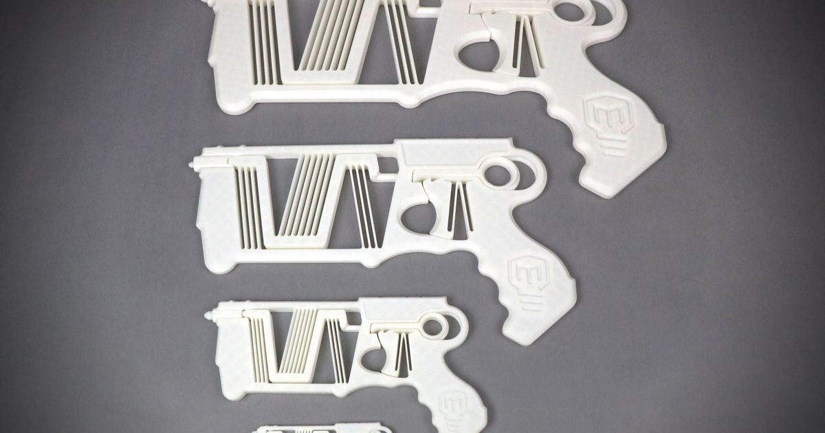 Mark Rober Compliant Mechanism Nerf Gun par P.Lloyd | Téléchargez gratuitement un modèle STL ...