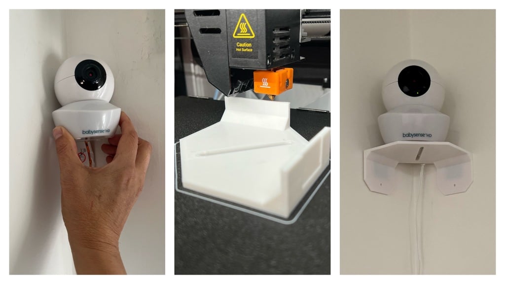 Camera shelf for wall inside corner by HMartinez | Download free STL ...