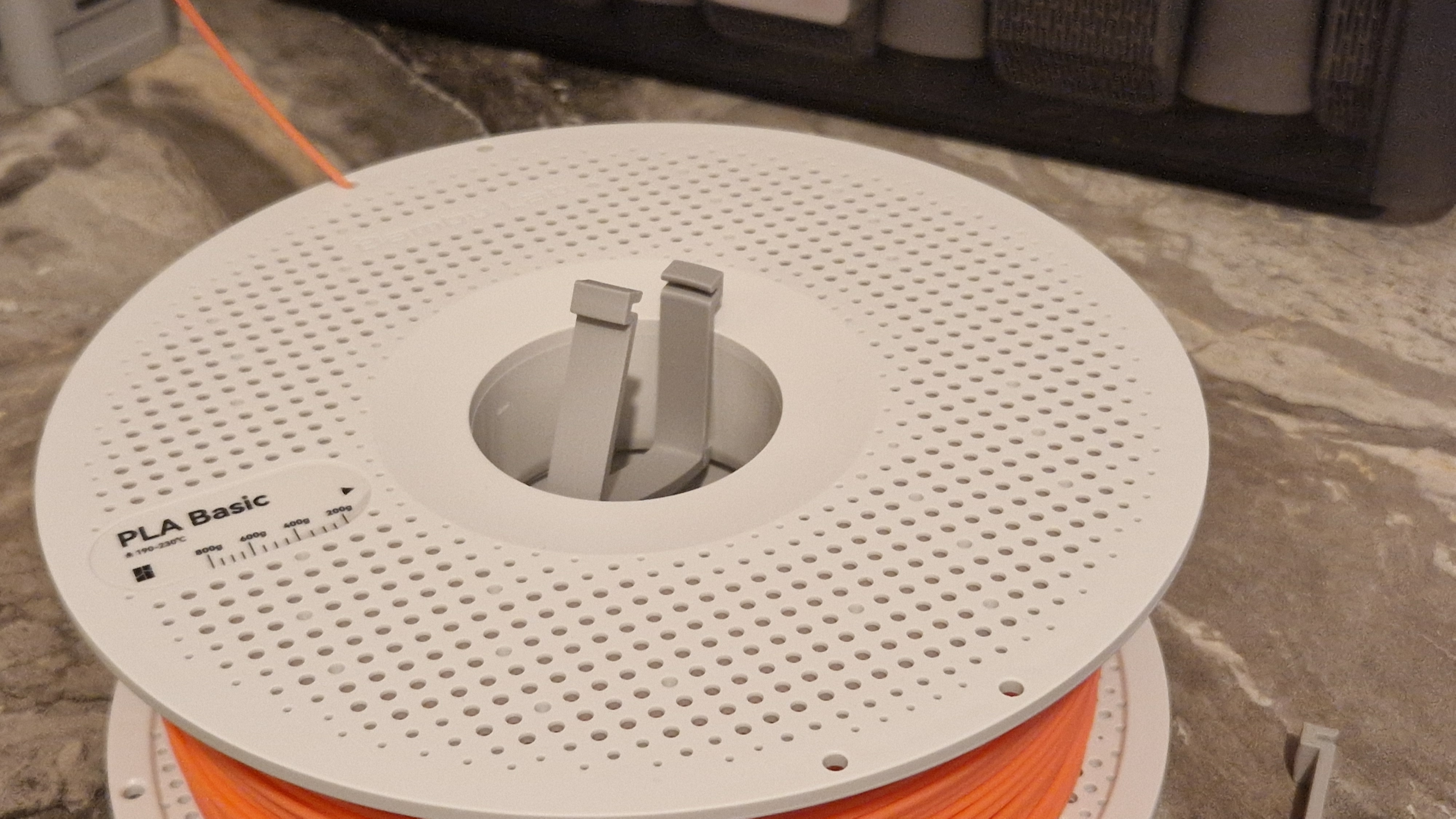 Filament label holder on the spool. by THEuda | Download free STL model ...