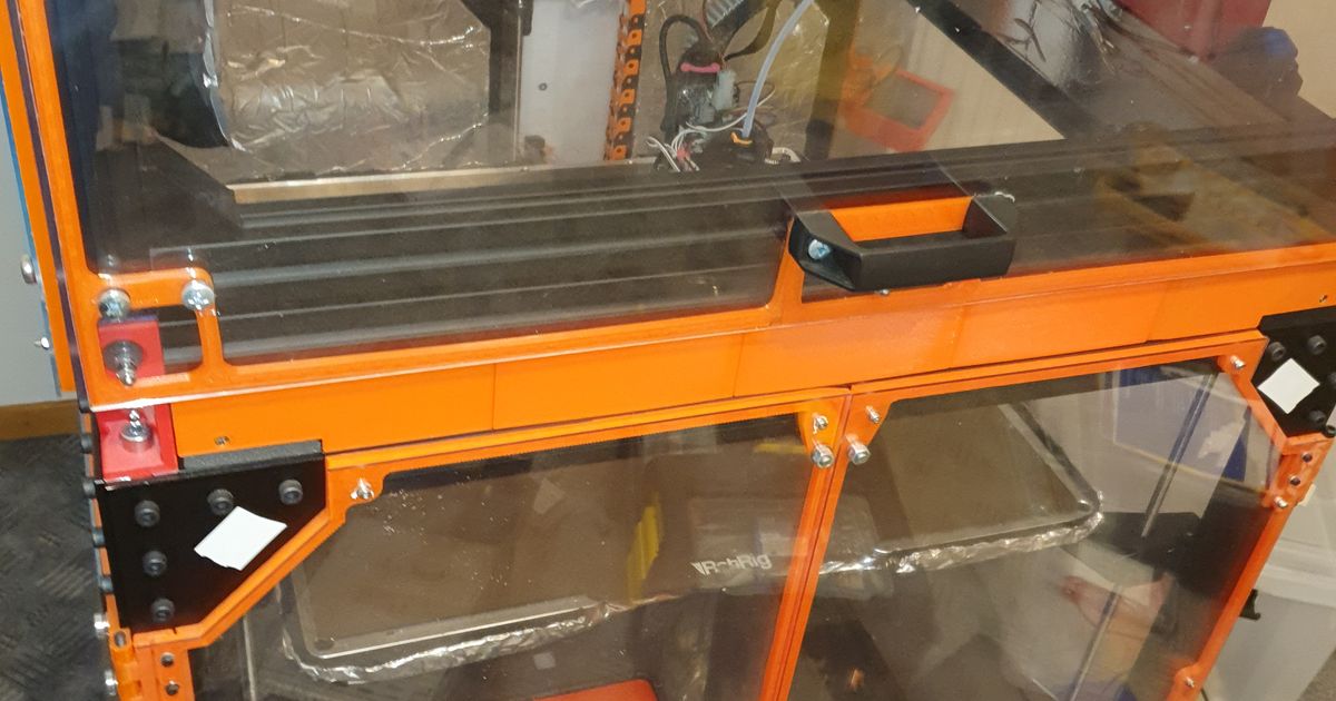 Ratrig Vcore 3.0 Double glass enclosure kit by BAP | Download free STL ...