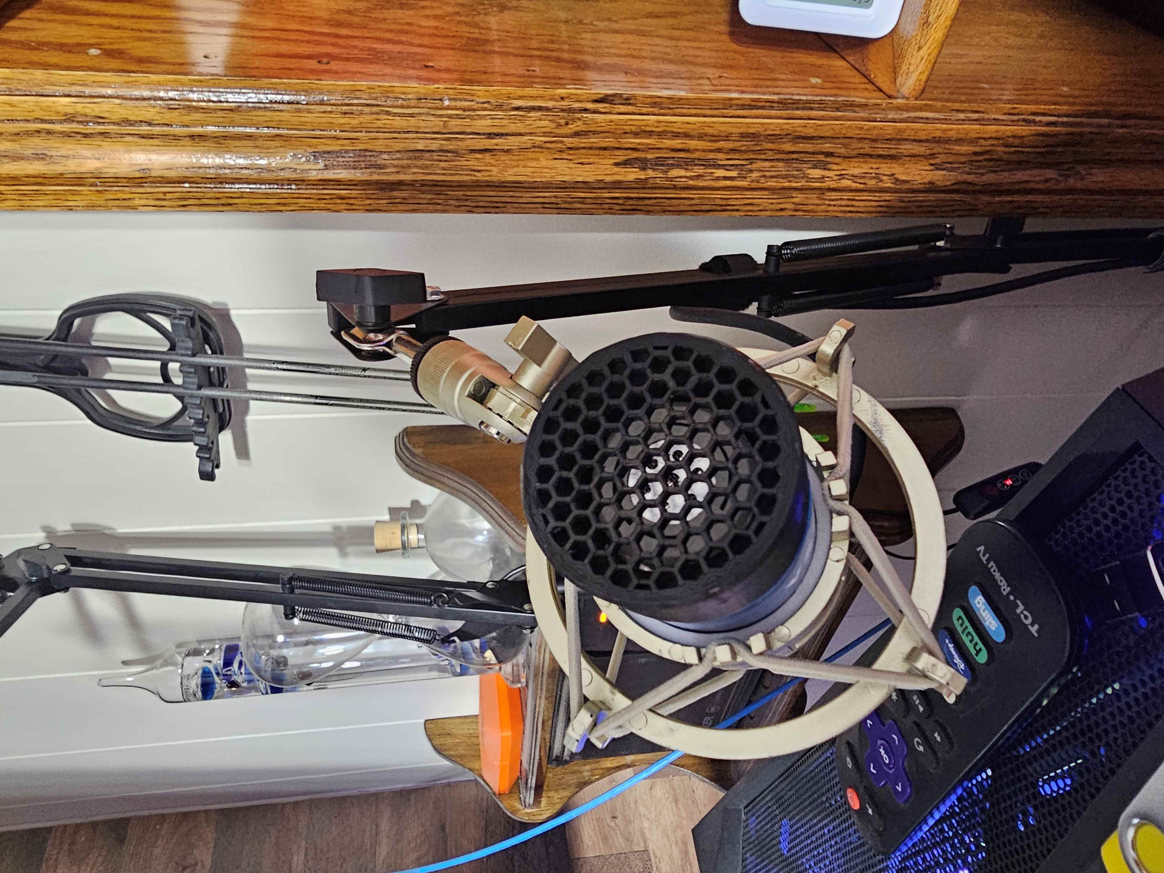 Custom Mic Cover by William Bauman | Download free STL model ...