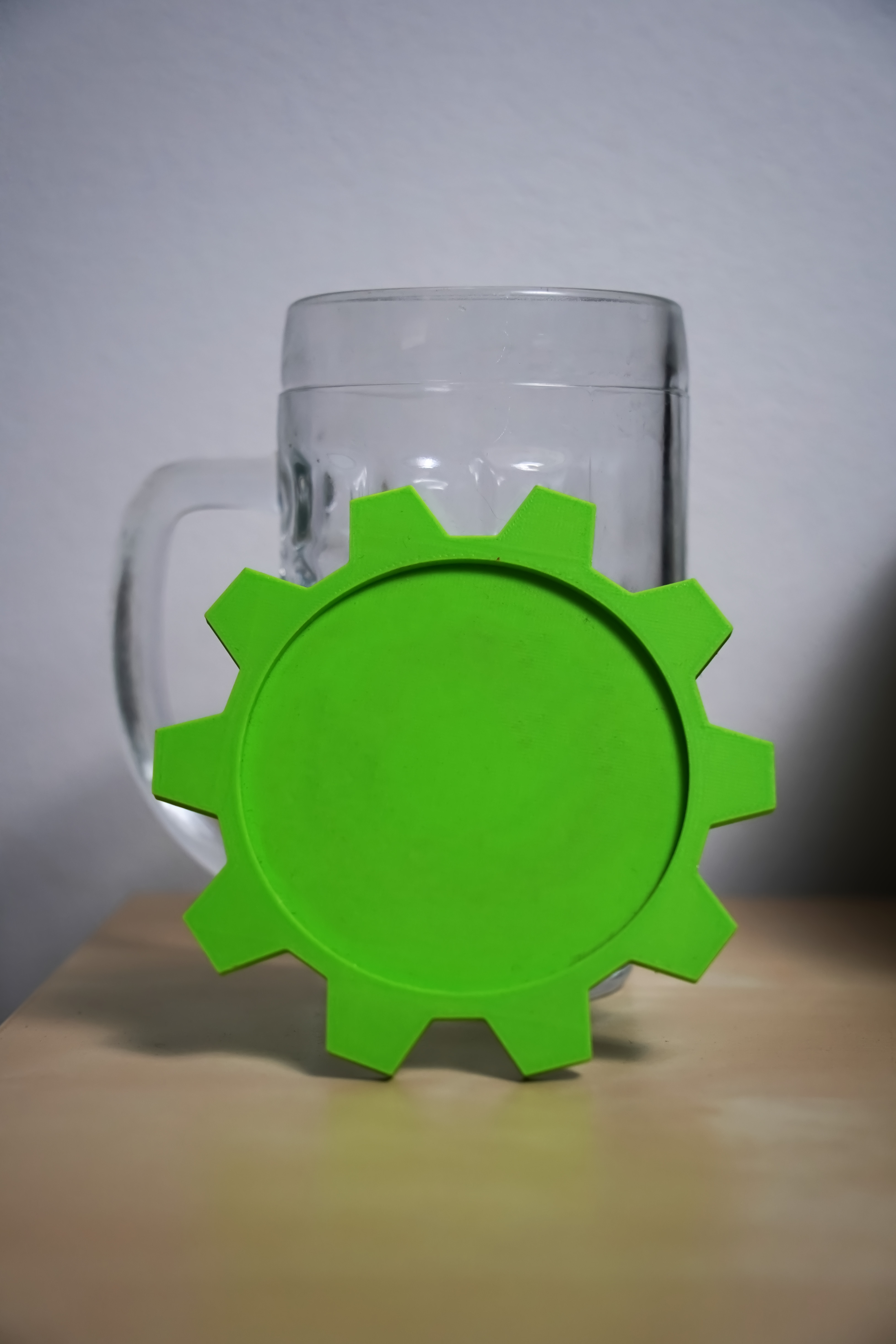 Gear coaster by NotJohnAfterAll | Download free STL model | Printables.com