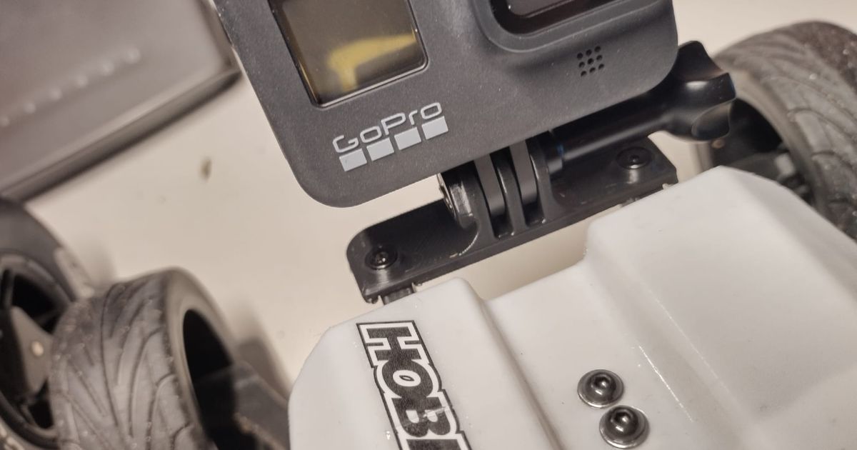 RC Badger Gopro Mount by ambrmart | Download free STL model ...