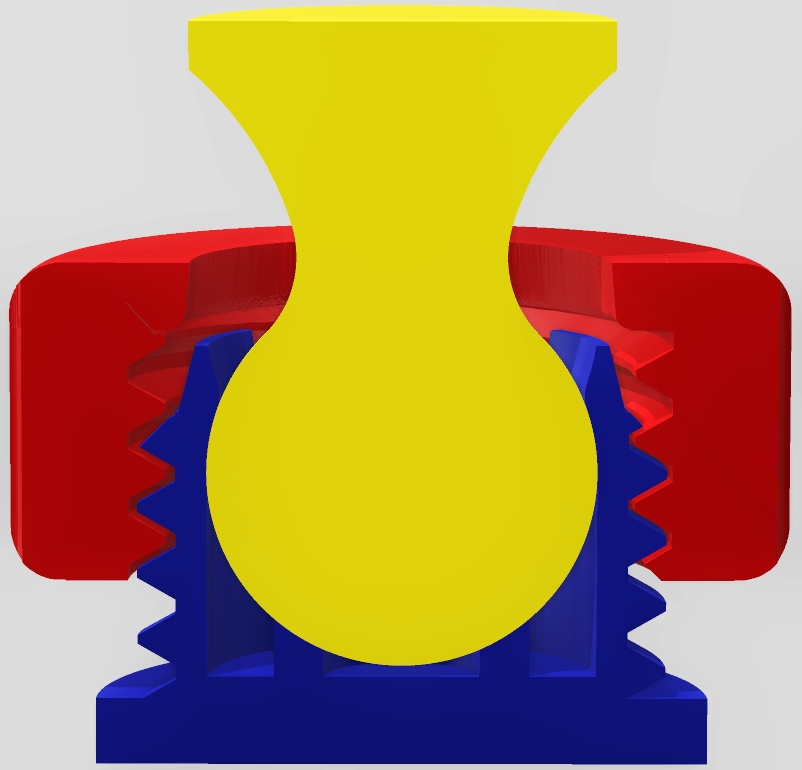 Universal Ball Joint by MORON | Download free STL model | Printables.com