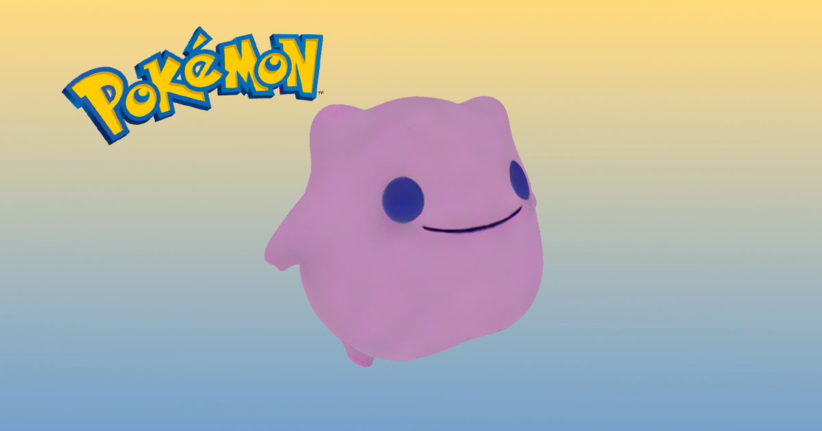 POKEMON DITTO by PYC3D AI | Download free STL model | Printables.com