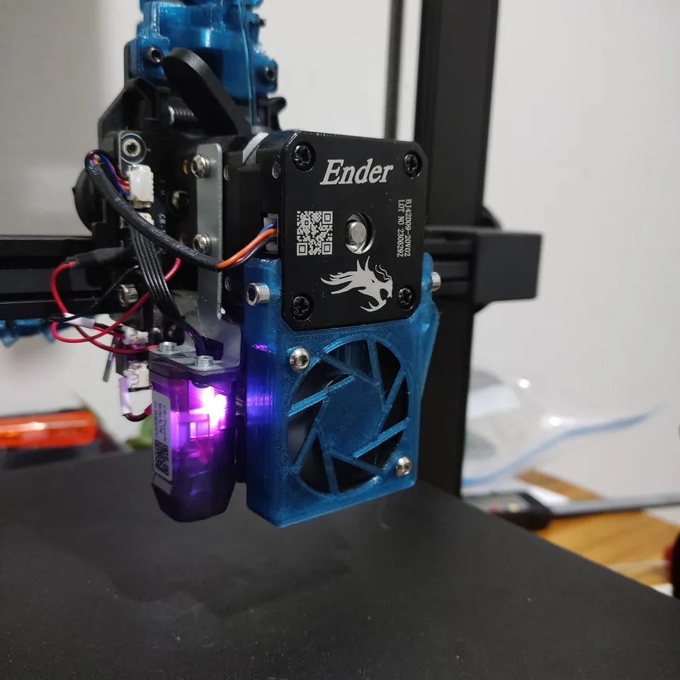 4010 fan adapter ender 3 v3 se by Lucas Ribeiro | Download free STL ...