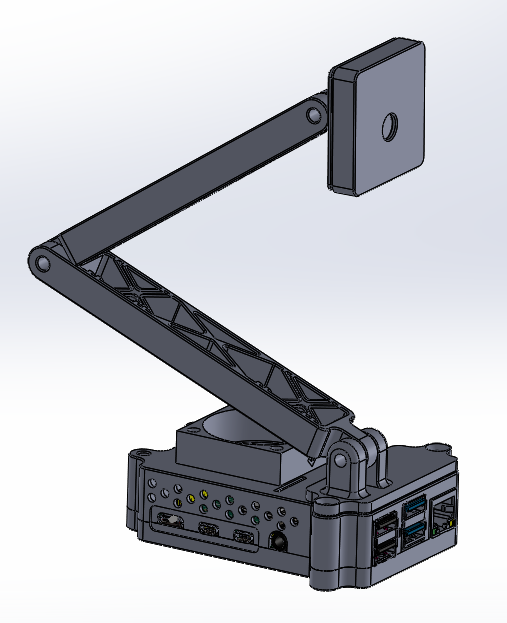 Raspberry Pi Case & Camera Mount by rustythings | Download free STL ...