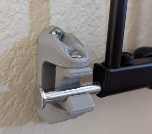 Pivoting Gate Catch by rustythings | Download free STL model ...