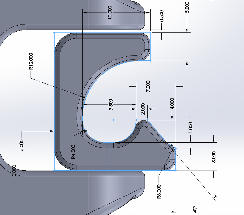 Pivoting Gate Catch by rustythings | Download free STL model ...