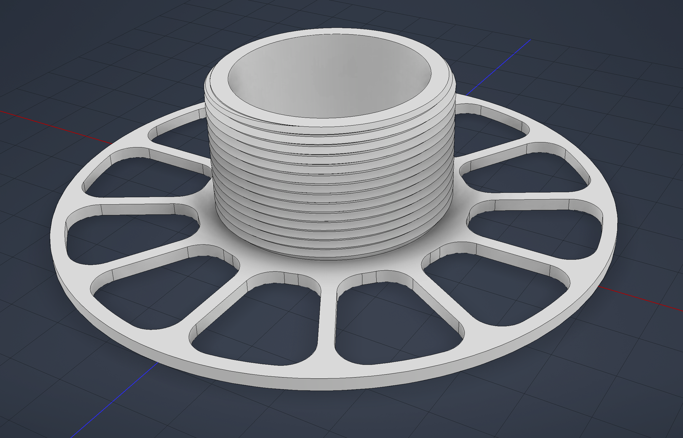 Microcenter's Inland Printable Spool for spool-less filament by ...