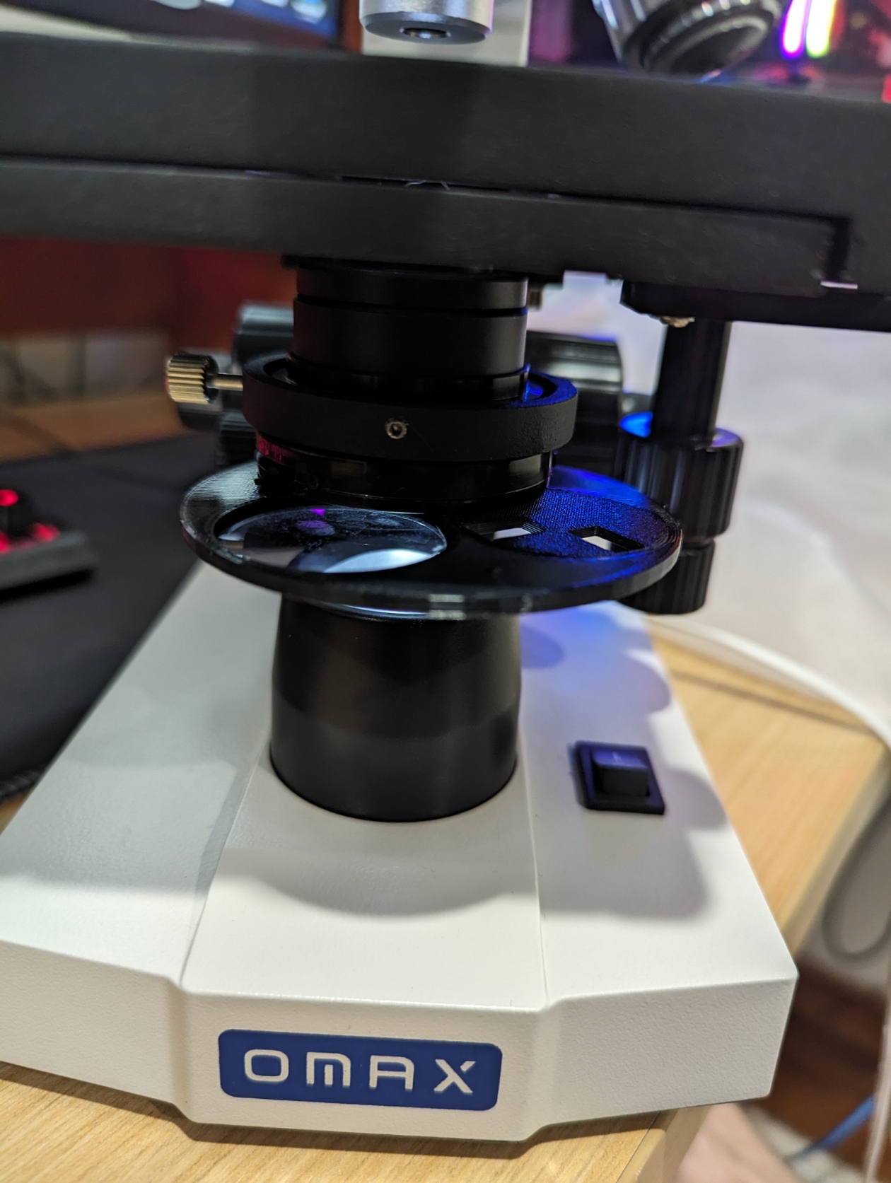 microscope 32mm filter wheel by acecool11 | Download free STL model ...