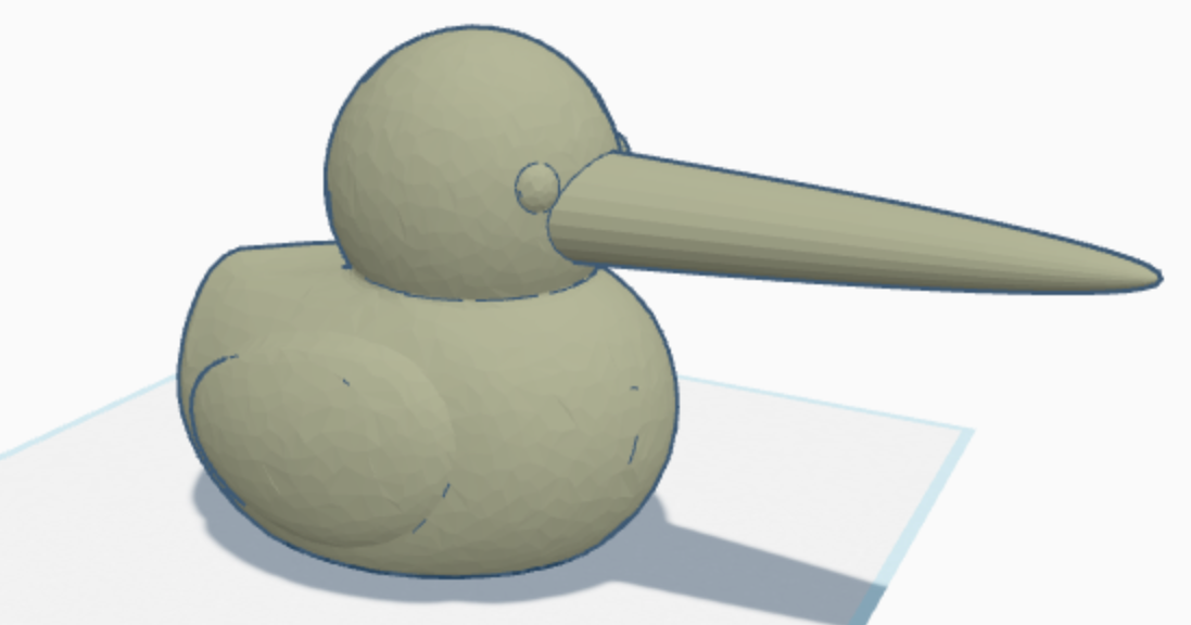 Plastic Duck with a longer beak by Juke11 | Download free STL model ...