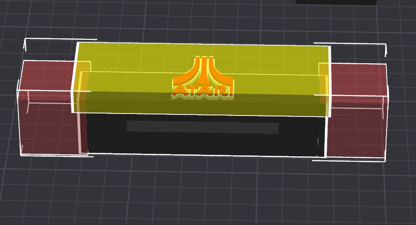 Atari 2600 Cartridge Shelf Remix by Harker83 | Download free STL model ...