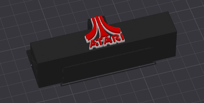 Atari 2600 Cartridge Shelf Remix by Harker83 | Download free STL model | Printables.com