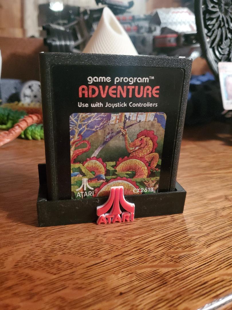 Atari 2600 Cartridge Shelf Remix by Harker83 | Download free STL model ...